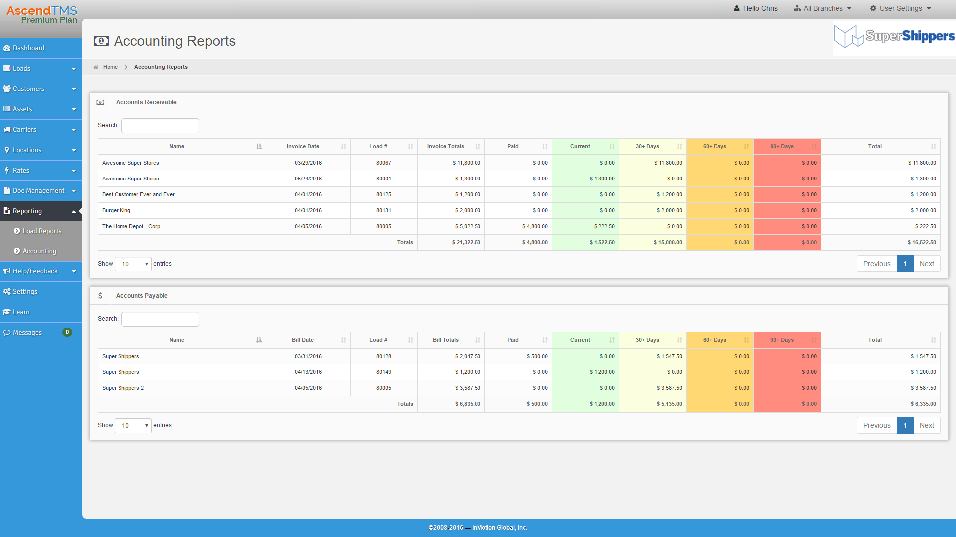 AscendTMS — Transportation Management Software (TMS)